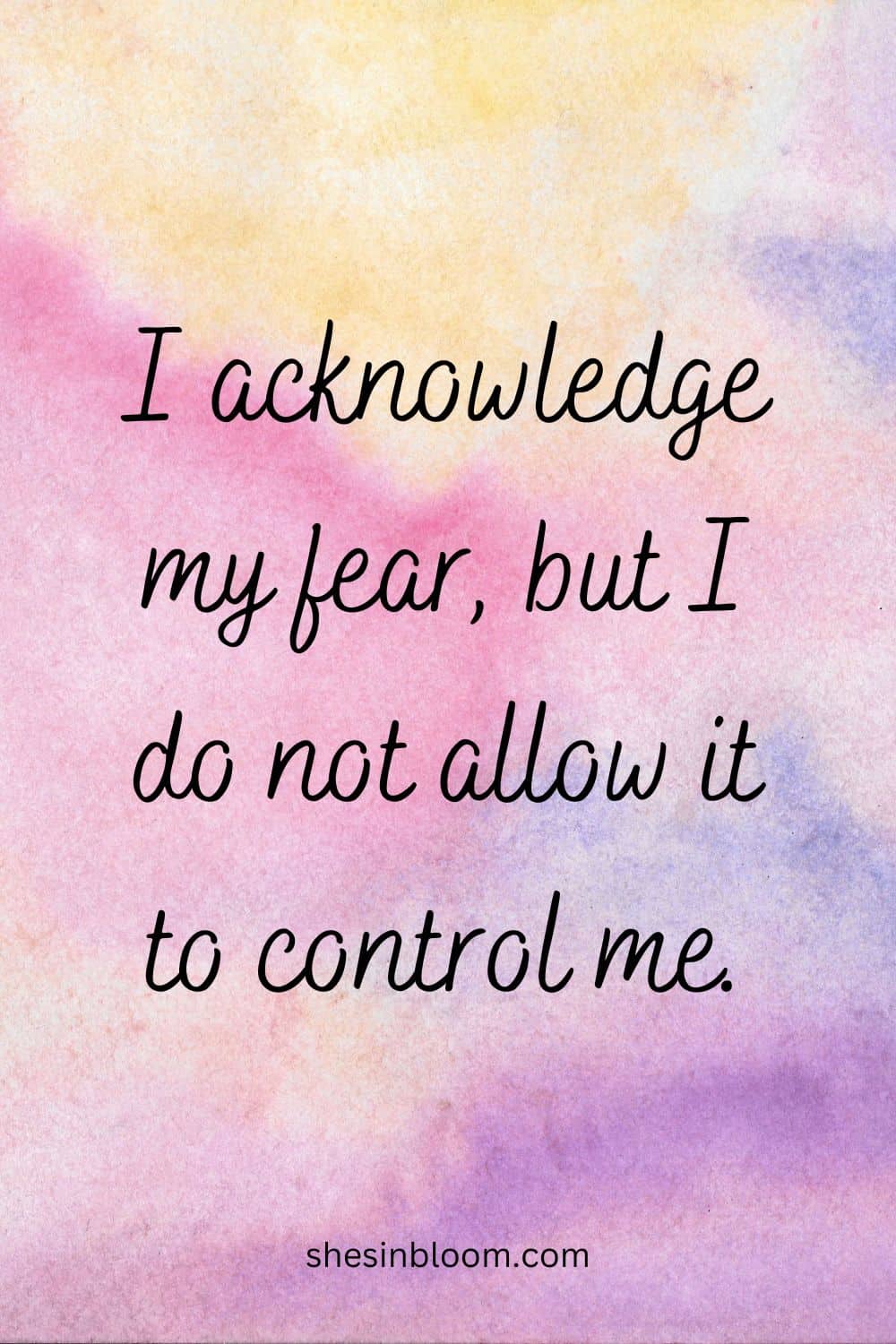 131 Affirmations for Anxiety to Keep Calm - She's In Bloom