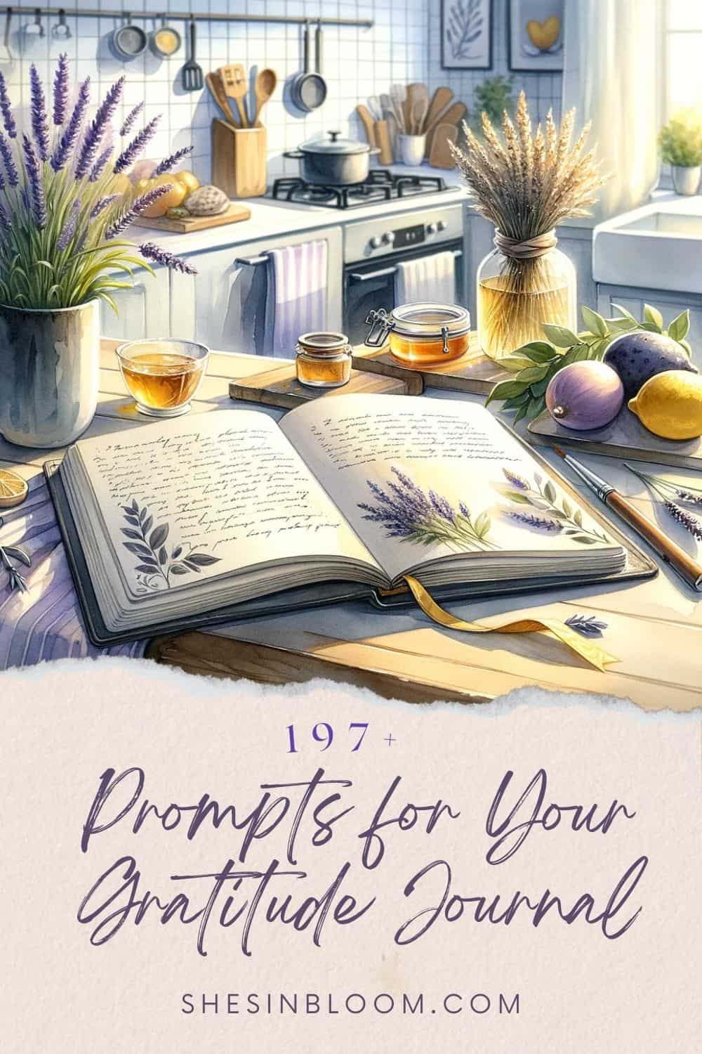 197+ Prompts and Ideas for Gratitude Journal Writing